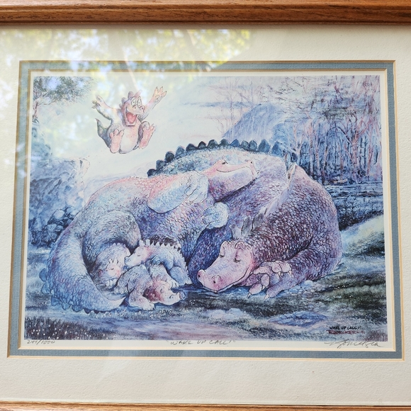 Art | Ron Rodecker Wake Up Call Signed And Numbered Print | Poshmark